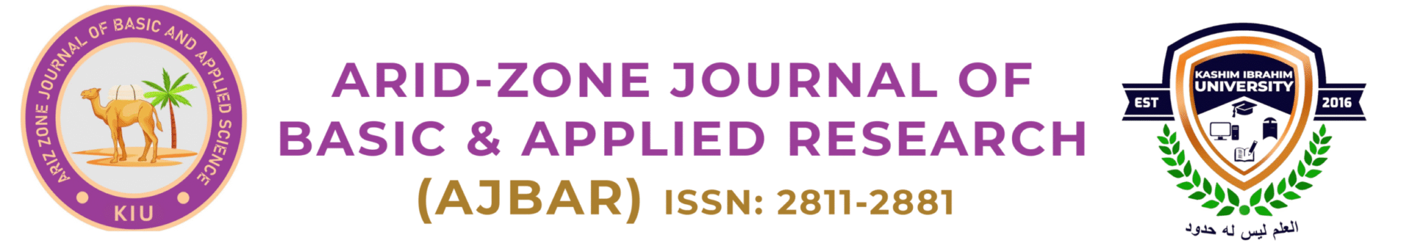 Home - Arid-zone Journal of Basic & Applied Research (AJBAR)
